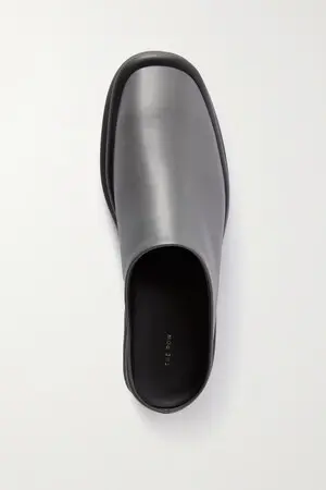 THE ROW Town Leather Clogs