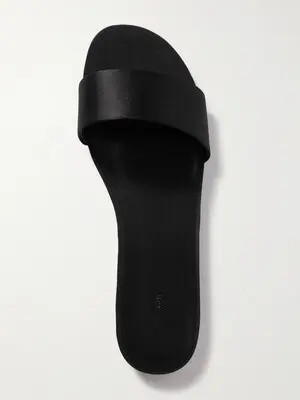 THE ROW Combo Satin Slides