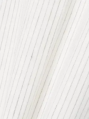 Brunello Cucinelli Pinstriped Linen-blend Wide-leg Pants