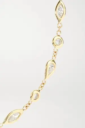Jacquie Aiche 14-karat Diamond Choker