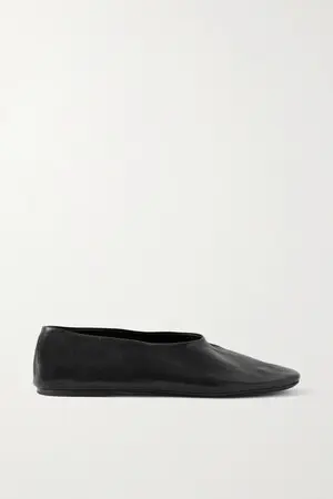 Khaite Maiden Ballerina Leather Ballet Flats