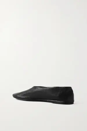 Khaite Maiden Ballerina Leather Ballet Flats