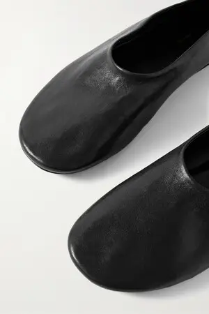 Khaite Maiden Ballerina Leather Ballet Flats