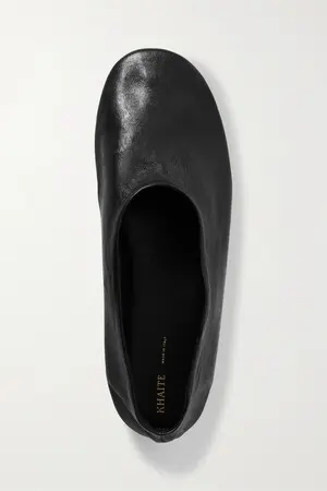 Khaite Maiden Ballerina Leather Ballet Flats