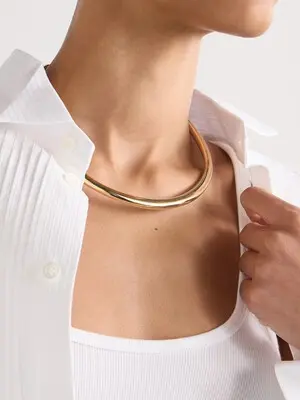 Lié Studio The Elisa -plated Choker - Gold