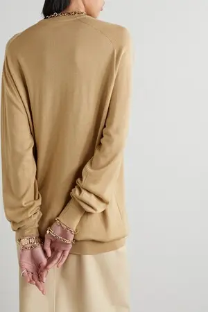 THE ROW Tana Cashmere Sweater - Neutrals