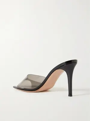 GIANVITO ROSSI Elle 85 Mules - Black