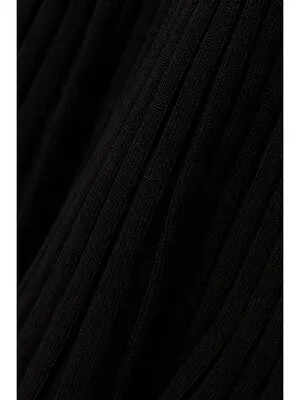 Galvan Atalanta Ribbed-knit Midi Dress