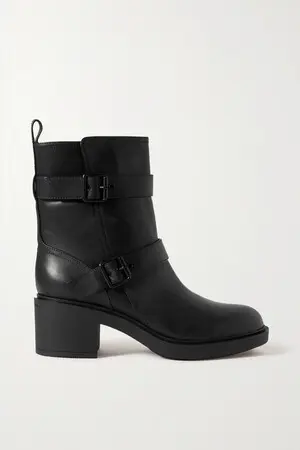GIANVITO ROSSI Ryder 45 Leather Ankle Boots