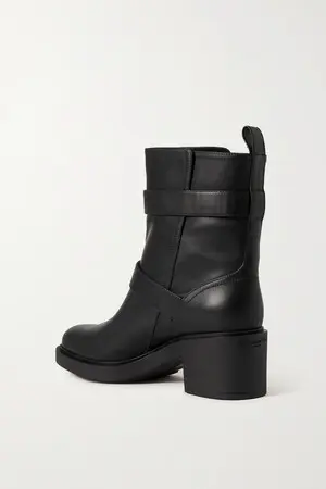 GIANVITO ROSSI Ryder 45 Leather Ankle Boots