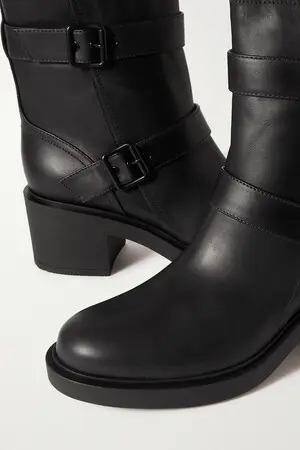 GIANVITO ROSSI Ryder 45 Leather Ankle Boots