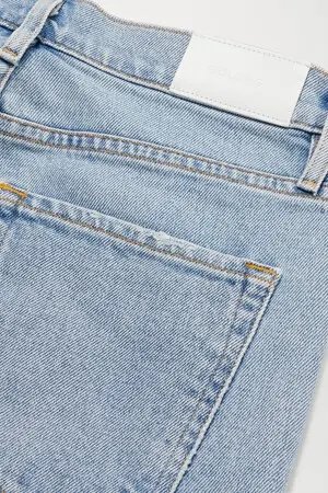 GOLDSIGN The Benefit High-rise Straight-leg Jeans
