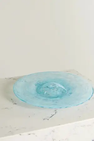 Vanderohe Curio Net Sustain Skimming Stone Platter - Blue