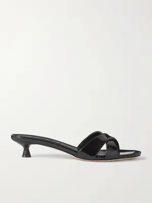 AeydĒ Stina Patent-leather Sandals