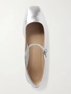 AeydĒ Uma Leather Mary Jane Flats