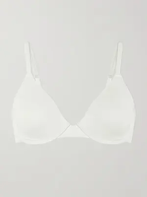 SKIMS Cotton Collection Underwired Bra - White