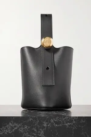 Loewe Pebble Mini Tote - Black
