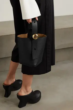Loewe Pebble Mini Tote - Black