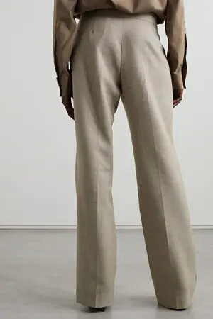 THE ROW Baer Straight-leg Wool Pants
