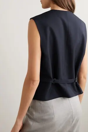 THE ROW Vega Wool Vest