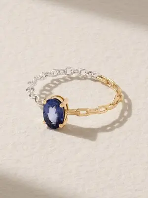 Yvonne Léon 18-karat Sapphire Ring - Gold