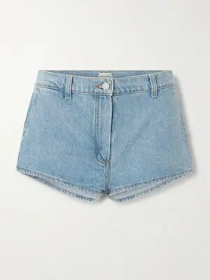 Magda Butrym High-rise Denim Shorts