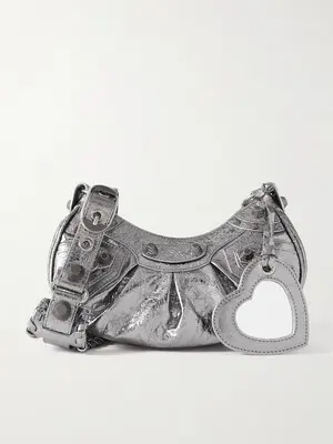 Balenciaga Le Cagole Xs Shoulder Bag - Silver