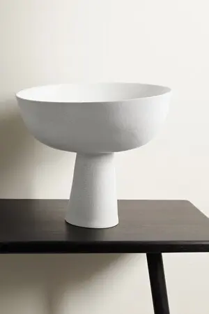 L'Objet Terra Medium Porcelain Bowl - White