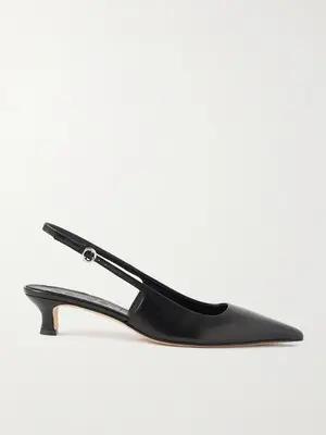 AeydĒ Catrina Leather Slingback Pumps
