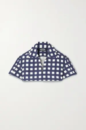 Jacquemus Bebi Cropped Top - Blue