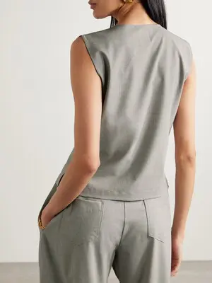 LESET Jane Wool-blend Tank