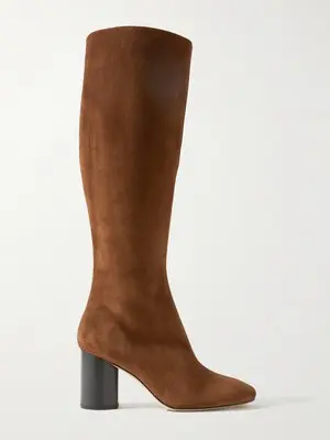 AeydĒ Ariana Leather Knee High Boots