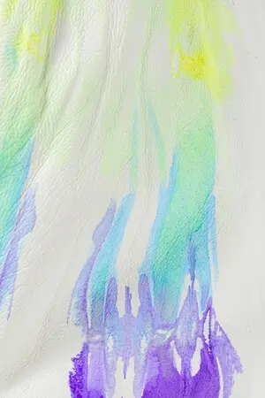 CONNER IVES Tie-dyed Leather Bucket Hat