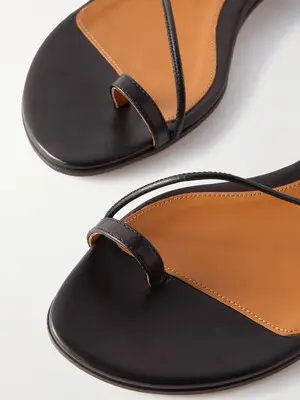 EMME PARSONS Susan Leather Sandals - Black