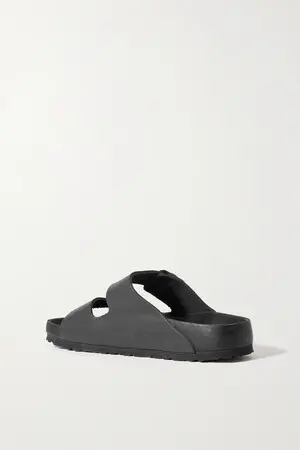 BIRKENSTOCK Arizona Leather Sandals - Black