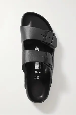 BIRKENSTOCK Arizona Leather Sandals - Black