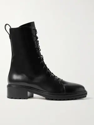 AeydĒ Isa Leather Ankle Boots