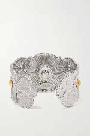 Buccellati Blossoms Daisy Agatha And Diamond Cuff