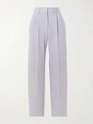 BLAZÉ MILANO Fox Pleated Wool Pants