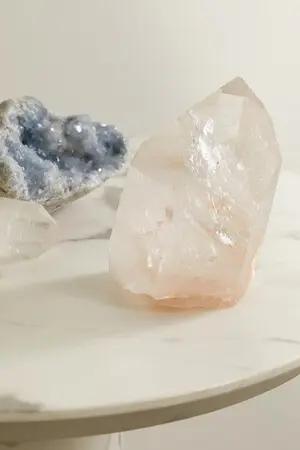 Jia Jia Net Sustain Extra Large Quartz Crystal Point