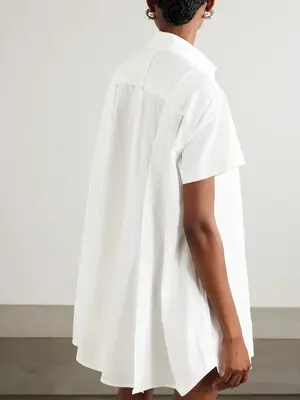 Sacai Paneled Poplin Shirt