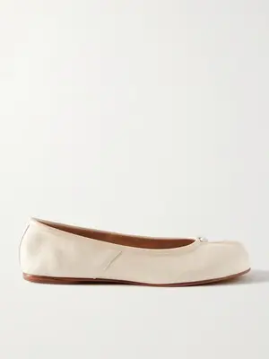 MAISON MARGIELA Tabi Split-toe Leather Ballet Flats