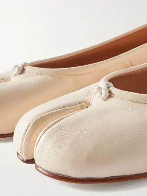 MAISON MARGIELA Tabi Split-toe Leather Ballet Flats