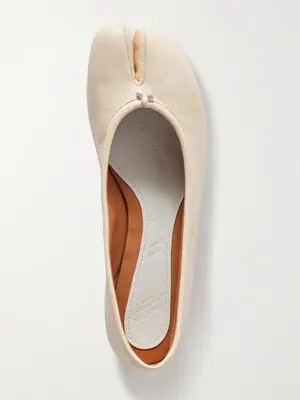 MAISON MARGIELA Tabi Split-toe Leather Ballet Flats