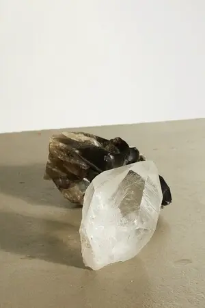 Jia Jia Net Sustain Crystal Quartz Point