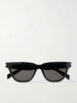 Saint Laurent Sulpice D-frame Sunglasses - Black