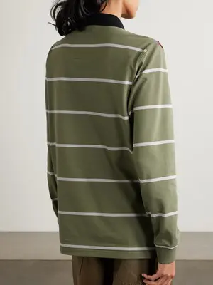 Y/project Layered Striped Cotton-jersey Top