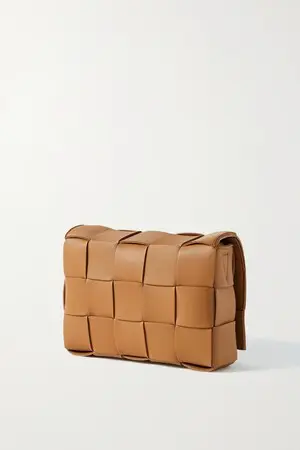 Bottega Veneta Cassette Medium Intrecciato Shoulder Bag