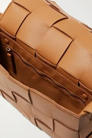 Bottega Veneta Cassette Medium Intrecciato Shoulder Bag