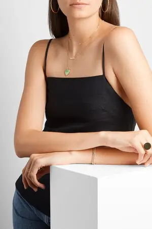 JENNIFER MEYER Mama 18-karat Necklace
